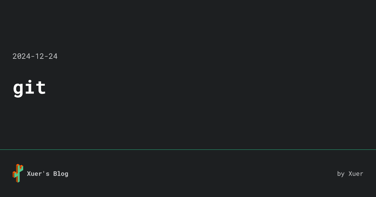 Git 自动切换不同用户 • Xuers Blog